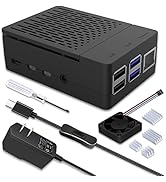 Amazon.com: GeeekPi Case with ICE Tower Cooler for Raspberry Pi 4, Pi 4 ...