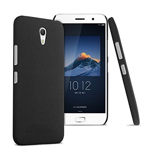 TECHILUV™ Rubberised Matte Finish Back Cover for Lenovo zuk Z1 - Black ...