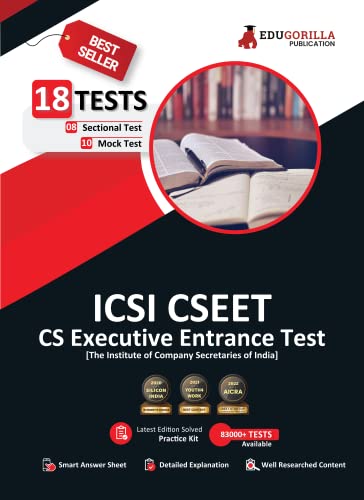 ICSI CSEET 2023 : Company Secretary Executive Entrance Test - 10 Mock ...