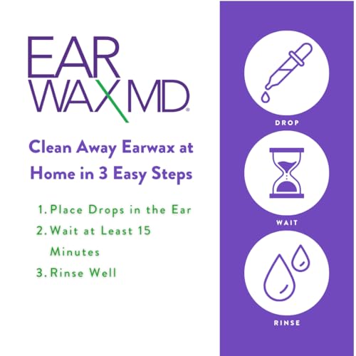 EOSERA Ear Wax MD - Fast-Acting Ear Wax Removal Drops | Breaks Down ...