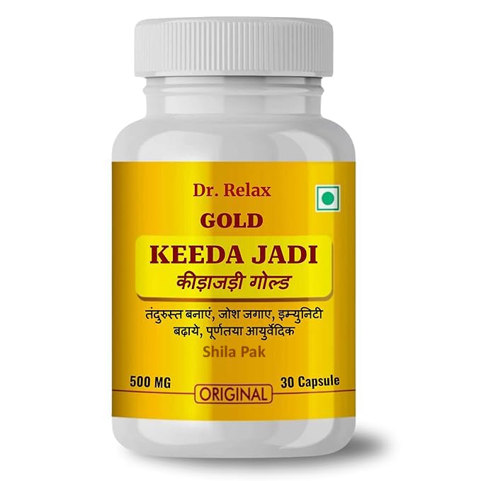 Buy Extra Special Keeda Jadi Gold Capsules - Natural Buti Cordyceps C ...