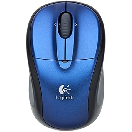 Amazon.com: Logitech V220 Cordless Notebook Mouse - Blue : Electronics