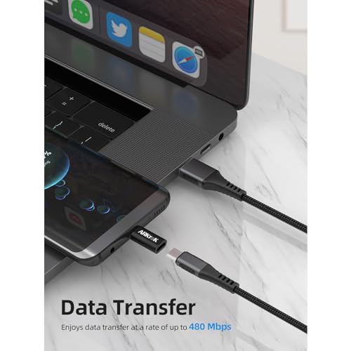 Snapklik.com : ARKTEK 6 Pack USB-C Adapter, Type C