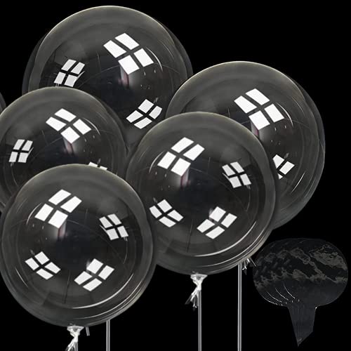 Transparent Latex Bubble Balloons 20 Inches (after inflating) Crystal ...