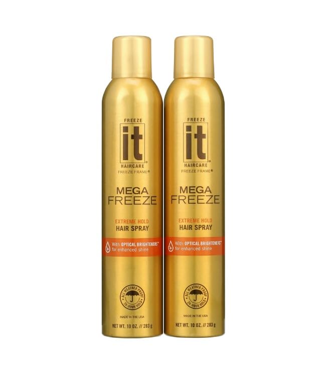 Amazon.com : F'reeze It Mega Extreme Hold Hair Spray, Original ~ 10 Oz ...