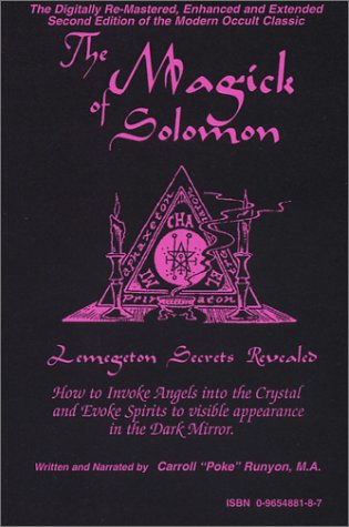 Amazon.com: The Magick of Solomon, 2nd Edition : Runyon, Poke, Jednack ...