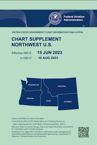 NORTHWEST U.S FAA Chart Supplement Effective 15 JUN 2023 to 10 AUG 2023 ...
