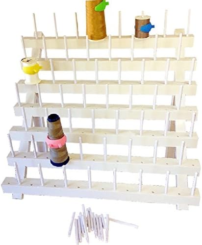 Amazon.com: PeavyTailor 70 Spools Thread Holder Thread Rack Sewing ...