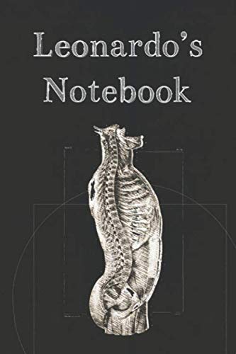 Leonardo's Notebook: A Lined Notebook with Human Body Anatomy Sketches ...