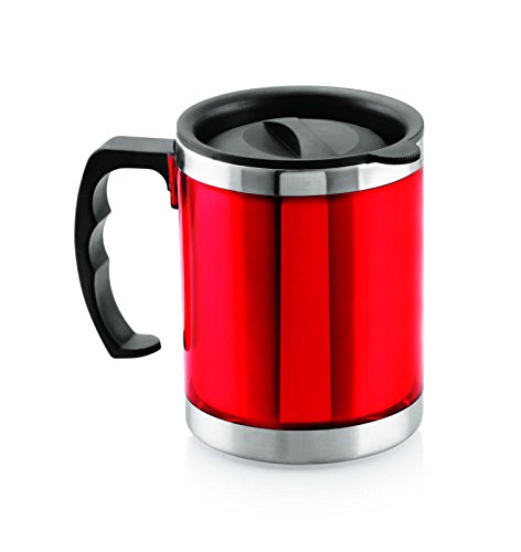 Buy Paras Behome Steel and Plastic Mug TMC-001-Red Online at Low Prices ...