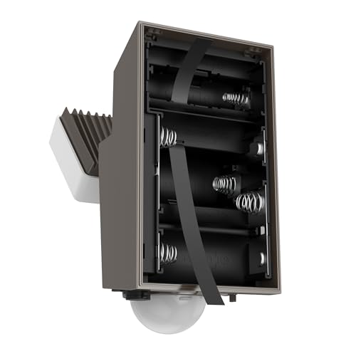 Bronze IQ PIR Solar Powered Security Light – Outdoor Security Wall ...