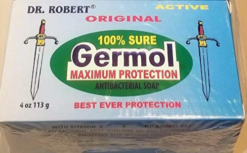Amazon.com : Germol Dr. Robert 100% Antibactetial Soap : Beauty ...