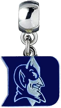 Amazon.com: DU DUKE UNIVERSITY Charm Blue Devils Team Charm Slider ...
