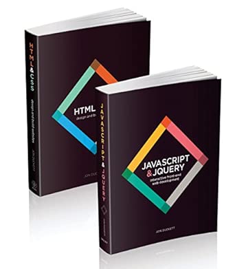 Web Design with HTML, CSS, JavaScript and jQuery Set : Duckett, Jon ...