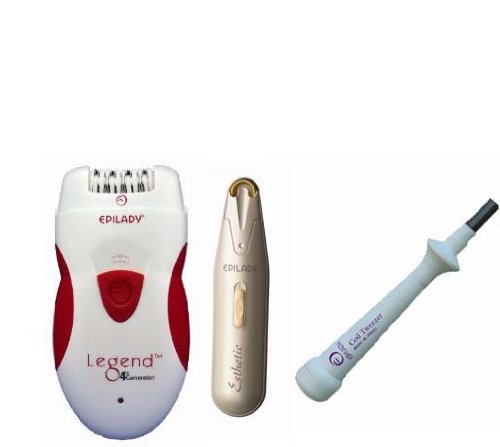 Amazon.com : Epilady Legend4 Rechargeable Epilator PLUS Epilady ...