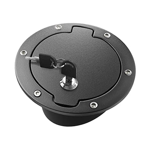 Snapklik.com : TEMOLA Locking Gas Door Locking Fuel Door Gas Tank Cap ...