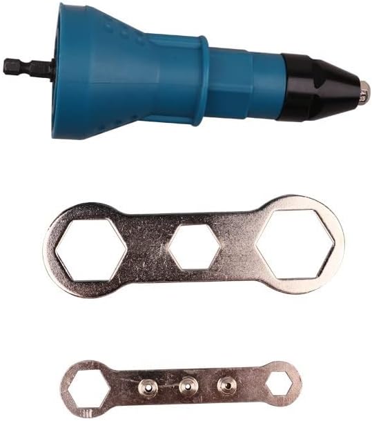 LSDZHK Electric Rivet Gun Adapter Kit, Rivet Attachment Drill Riveting ...