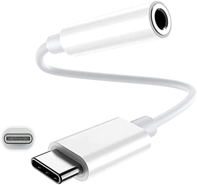 USB C to 3.5mm Jack,Type C to Headphone Adapter Aux Digital Audio ...