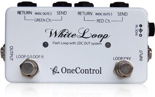 Amazon | 【 並行輸入品 】 One Control White Loop Flash Switcher | ラインセレクター・スイッチャー | 楽器・音響機器