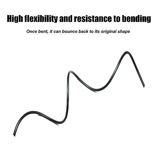 Snapklik.com : Pneumatic Air Hose Tubing 1/4 OD Black PU Polyurethane ...