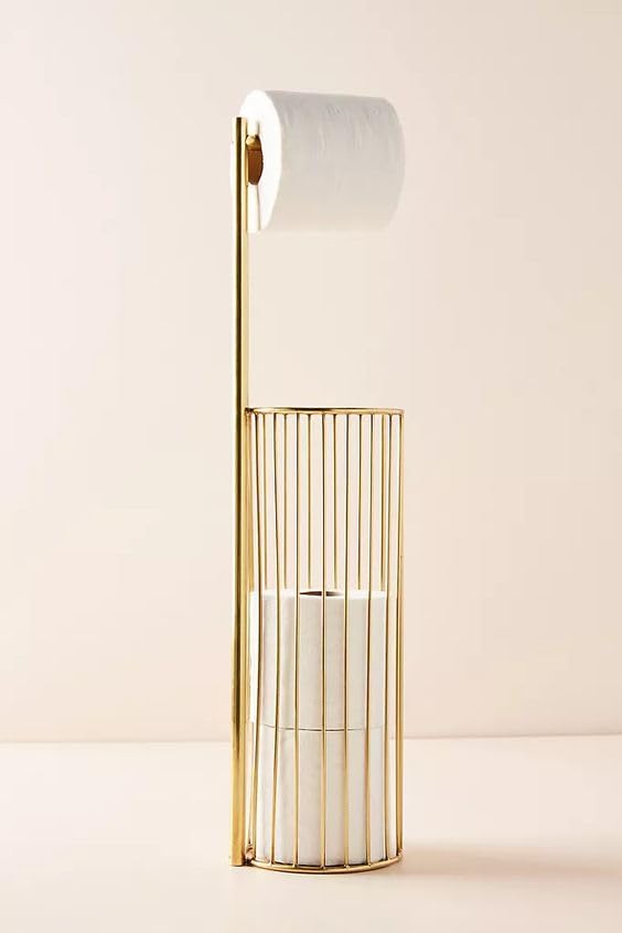 S Rock Handicrafts Tissue Roll Stand with Tray |Toilet Paper Holder ...