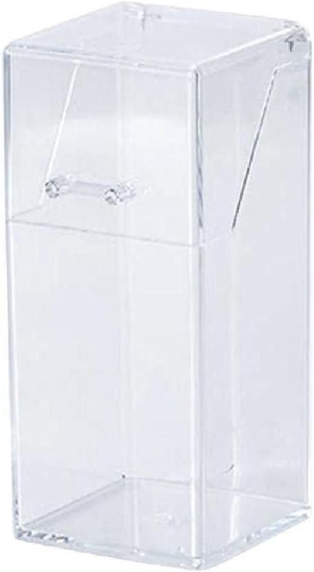 Amazon.com: Desktop Organiser Transparent Pen Holder Storage Box Pen ...