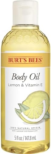 Amazon.com : Burt's Bees Skin Care, Body Oil With Lemon and Vitamin E ...