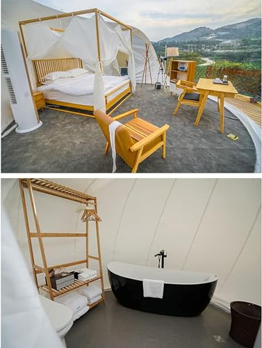 Large Outdoor Inflatable Hotel Tent - Transparent Dome Bubble House for ...