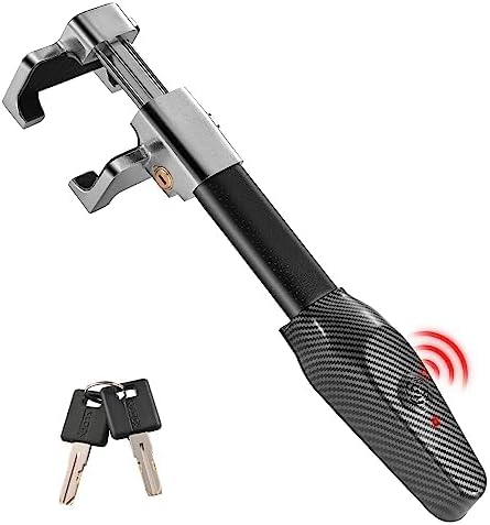Yamvisa Steering Wheel Lock with Alarm, Wheel Spoke Width ≤2.75in, Anti ...