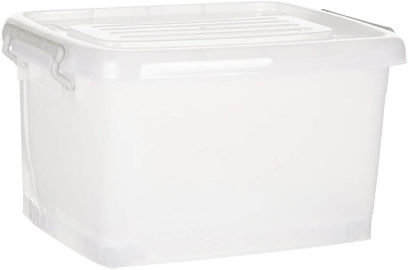 NOW & ZEN 15 Litre Large Plastic Multipurpose Stackable Storage Box ...