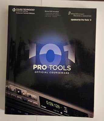 Pro Tools 101 Vers 8 Bk and DVD : Buy Online at Best Price in KSA - Souq is now Amazon.sa: Books