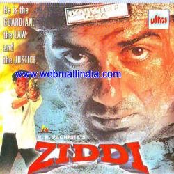 Amazon.com: Ziddi : Sunny Deol; Raveena Tandon; Anupam Kher, Guddu ...