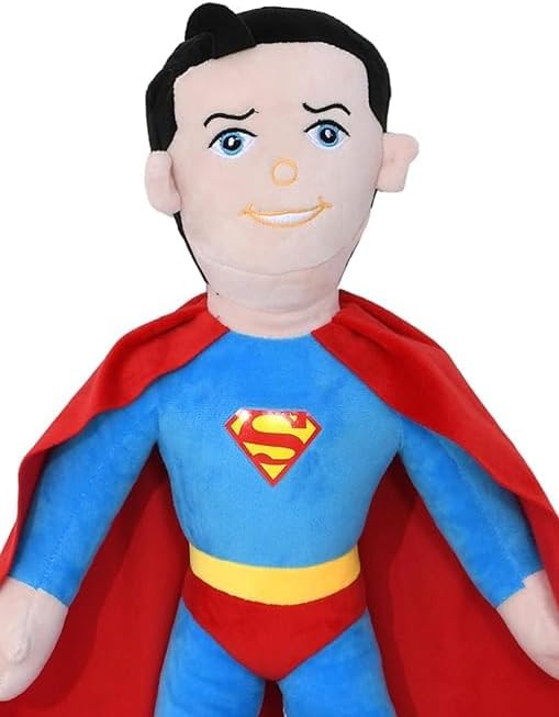 Buy Mirada Cute Blue Standing Superman Soft Toy| Ideal Gift for Boys ...