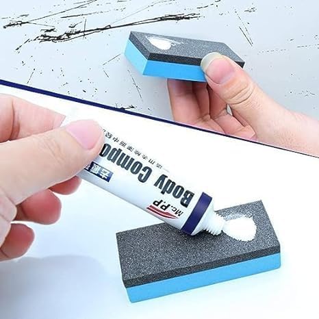 Car Body Scratch Remover and Repair Polishing Wax Kit with Sponge Cream ...