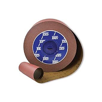 Sait 56819 RI-Saitac AR-C Industrial Sandpaper Roll 115mm x 100m 80 ...