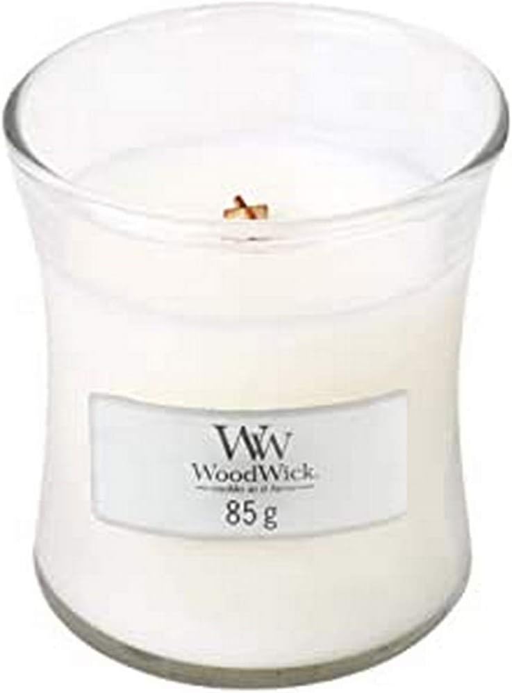 Amazon.com: WOODWICK Candle Small White Teak 98039E : Home & Kitchen