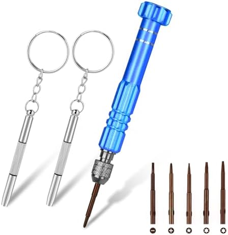 Amazon.com: Tiny Screwdriver Set, Micro Screwdriver for Glasses Repair ...