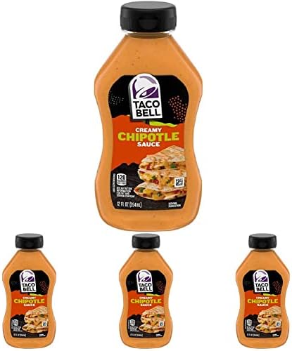 Amazon.com : Taco Bell Creamy Chipotle Sauce, 12 fl. oz. Bottle (Pack ...