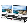 Amazon.com: Aothia Large Dual Monitor Stand Riser - Monitor Stand For 2 ...