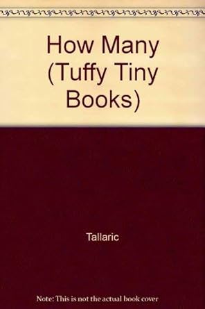 Amazon.com: How Many (Tuffy Tiny Books): 9780448488226: Tallaric: Books