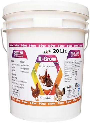 REFIT ANIMAL CARE Liquid Calcium for Birds Poultry | Calcium for Birds ...