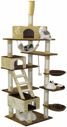 Go Pet Club F49 48-Inch Cat Tree Condo Furniture, Brown : Amazon.ca ...