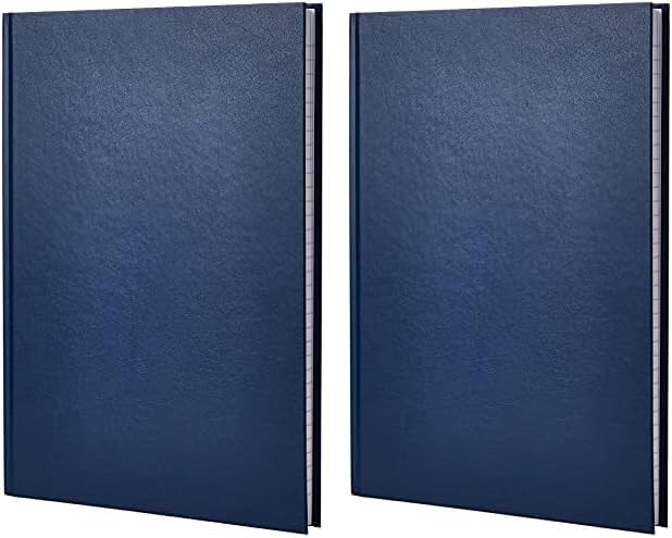 Q-Connect 96 Pages A4 Ruled Feint Manuscript Book (Pack of 2) : Amazon ...