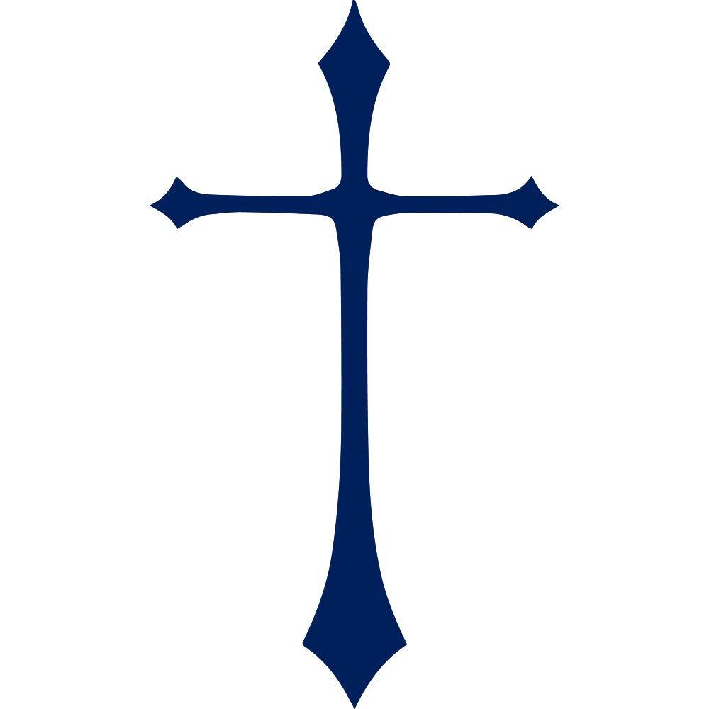 Pointed Cross Outline