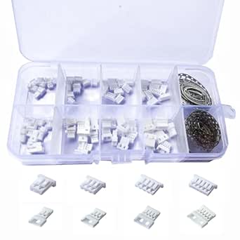 Amazon.com: 360Pcs MX 1.25mm Connector Kit, 2/3/4/5 Pin Male Female Connector Housings, 1.25MM ...