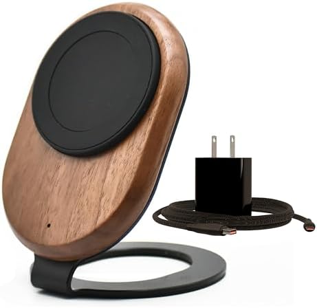 Amazon.com: ARK Uno - Solid Wood MagSafe Stand Magnetic Wireless ...