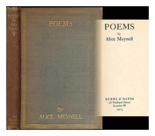 Poems by Alice Meynell: Meynell, Alice: Amazon.com: Books