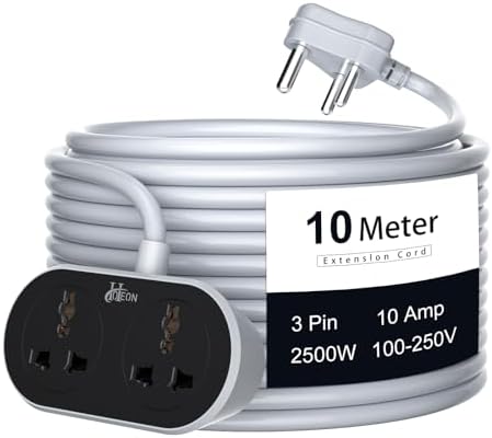 Kitlon Extension Board 10 Meter Cable for Home and Office Heavy ...
