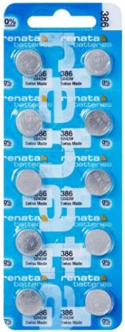 2 x Renata 386 SR43W Batteries: Amazon.co.uk: Electronics & Photo
