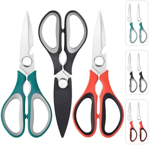 Amazon.com: Ultra Sharp Kitchen Scissors for Food - Heavy Duty ...